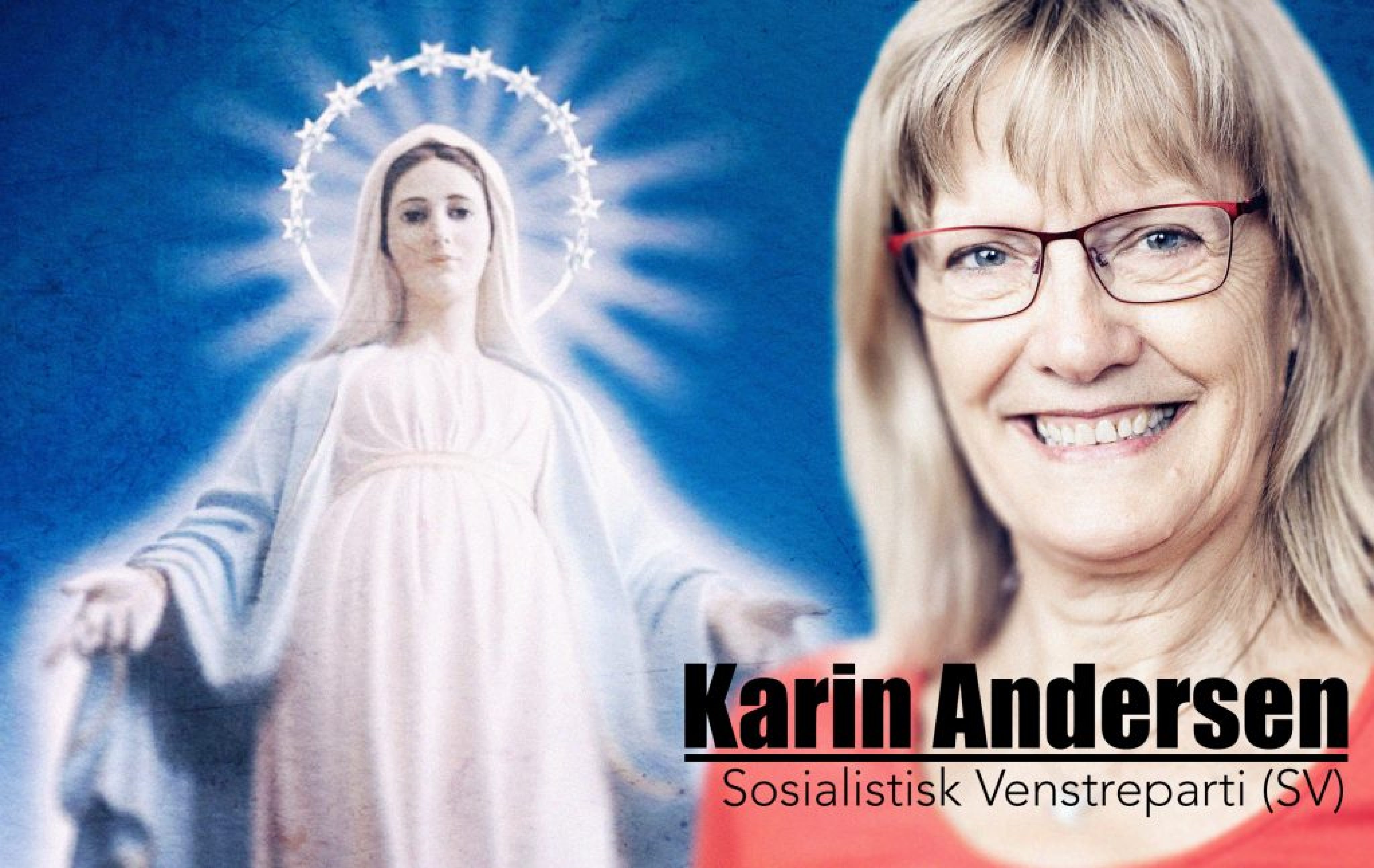 SV påstår at Jesus mor Maria brukte hijab! | Human Rights Service