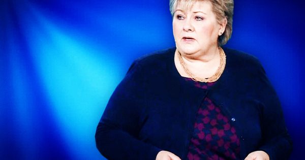Skjønner du ikke at det er over, Erna? | Human Rights Service